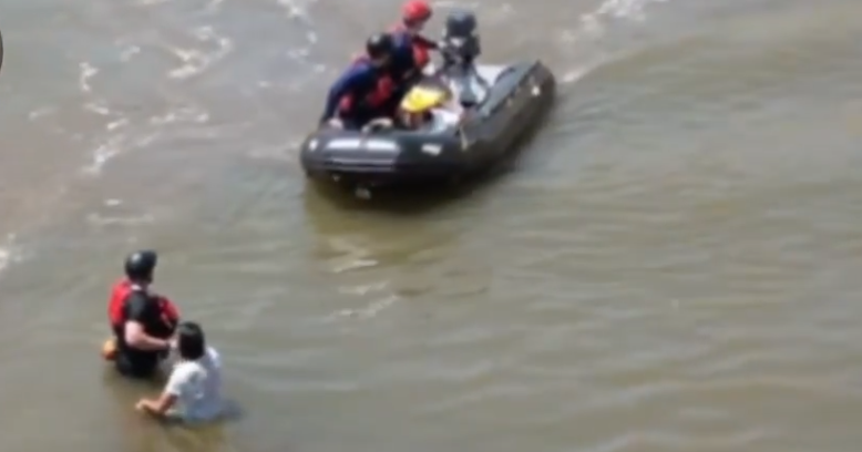BFD rescue team gets 7 people — 1 in 'dire straits' — to shore of Kern ...