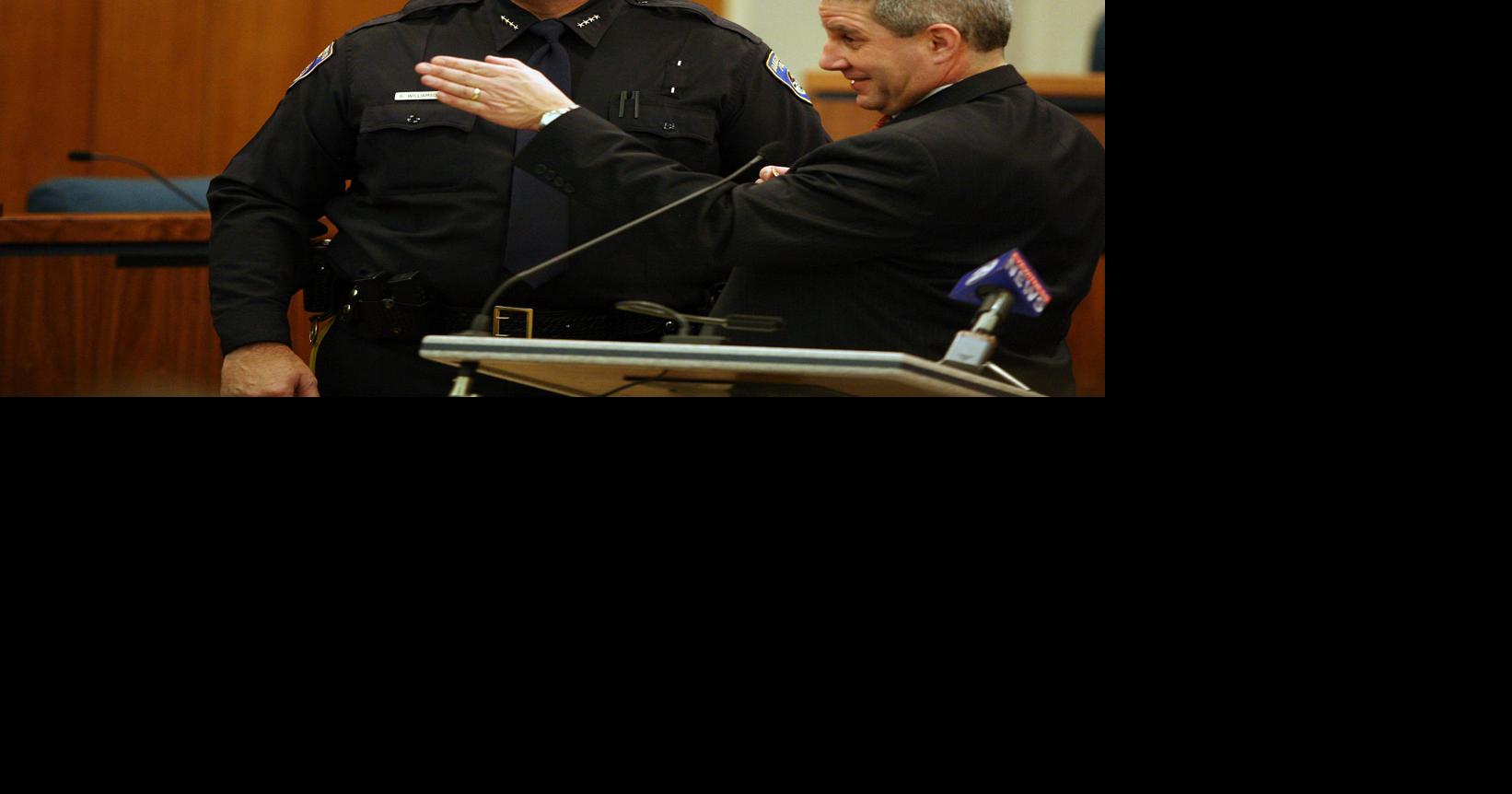 New BPD chief gets his badge in special ceremony | News | bakersfield.com