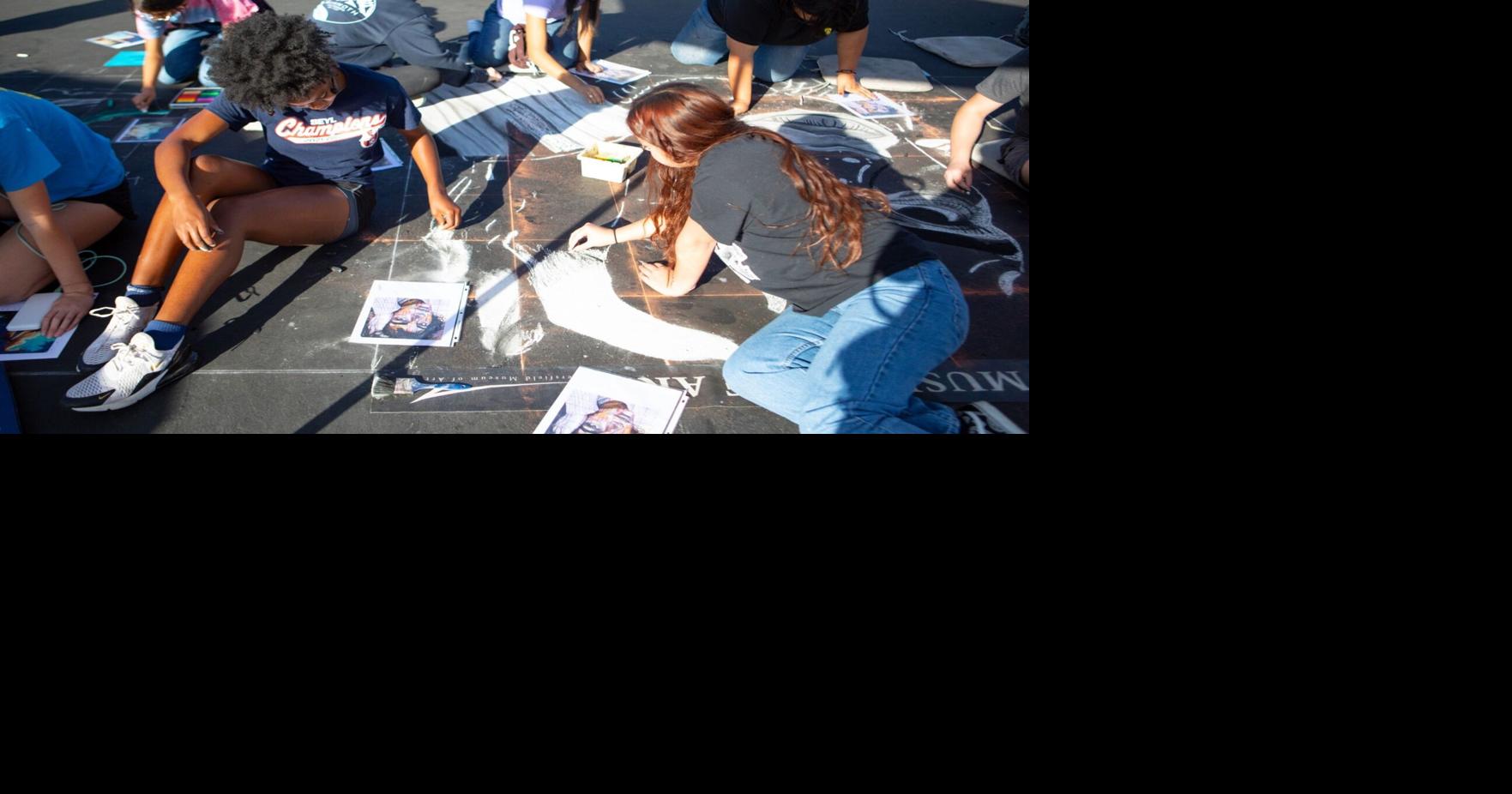 Fleeting beauty: Via Arte street painting festival returns this weekend ...