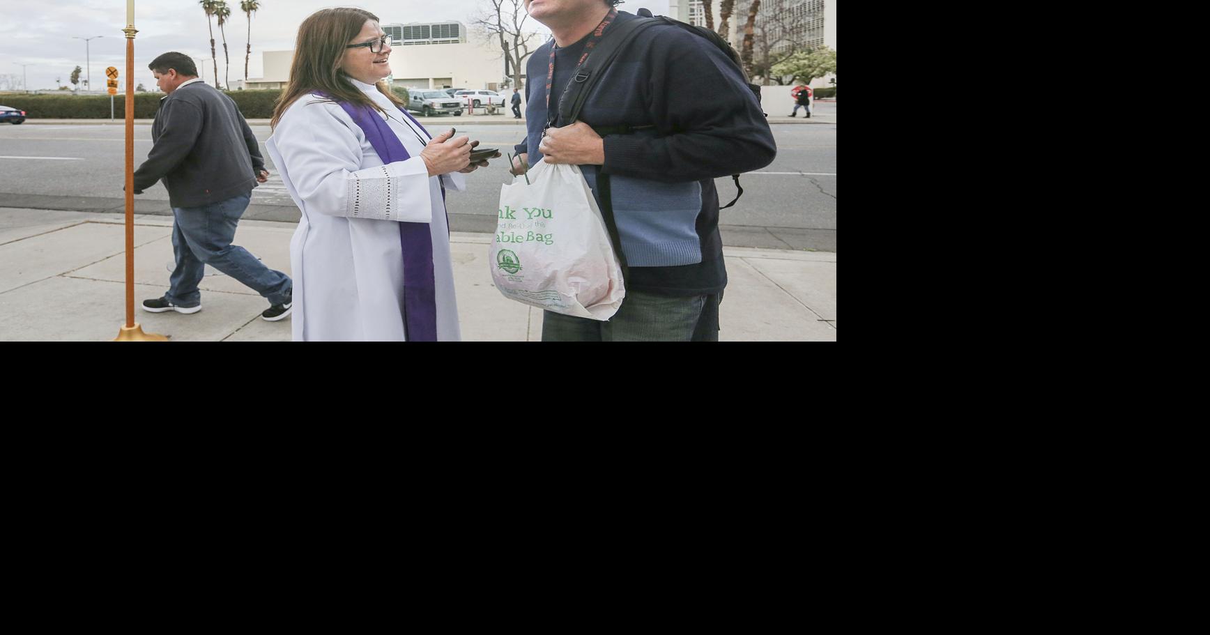 PHOTO GALLERY: On Ash Wednesday Pastor Dawn Wilder From Emmanuel ...