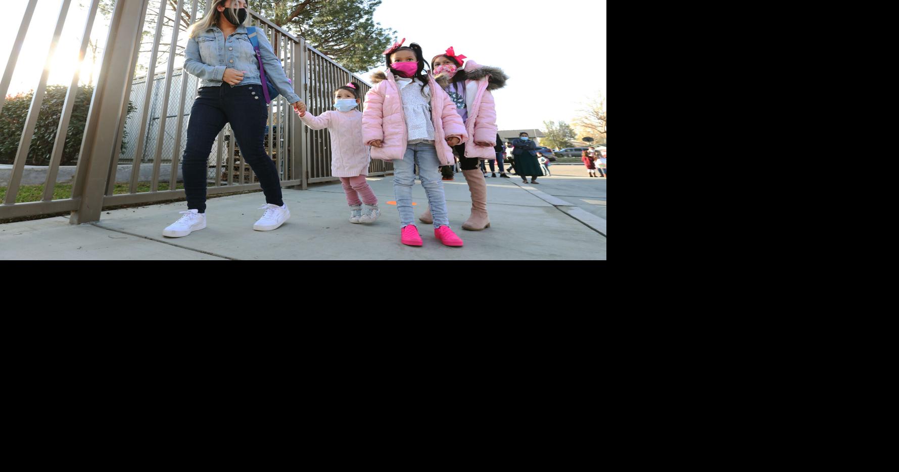 Kindergartners of PBVUSD arrive on campus, marking new wave of school ...