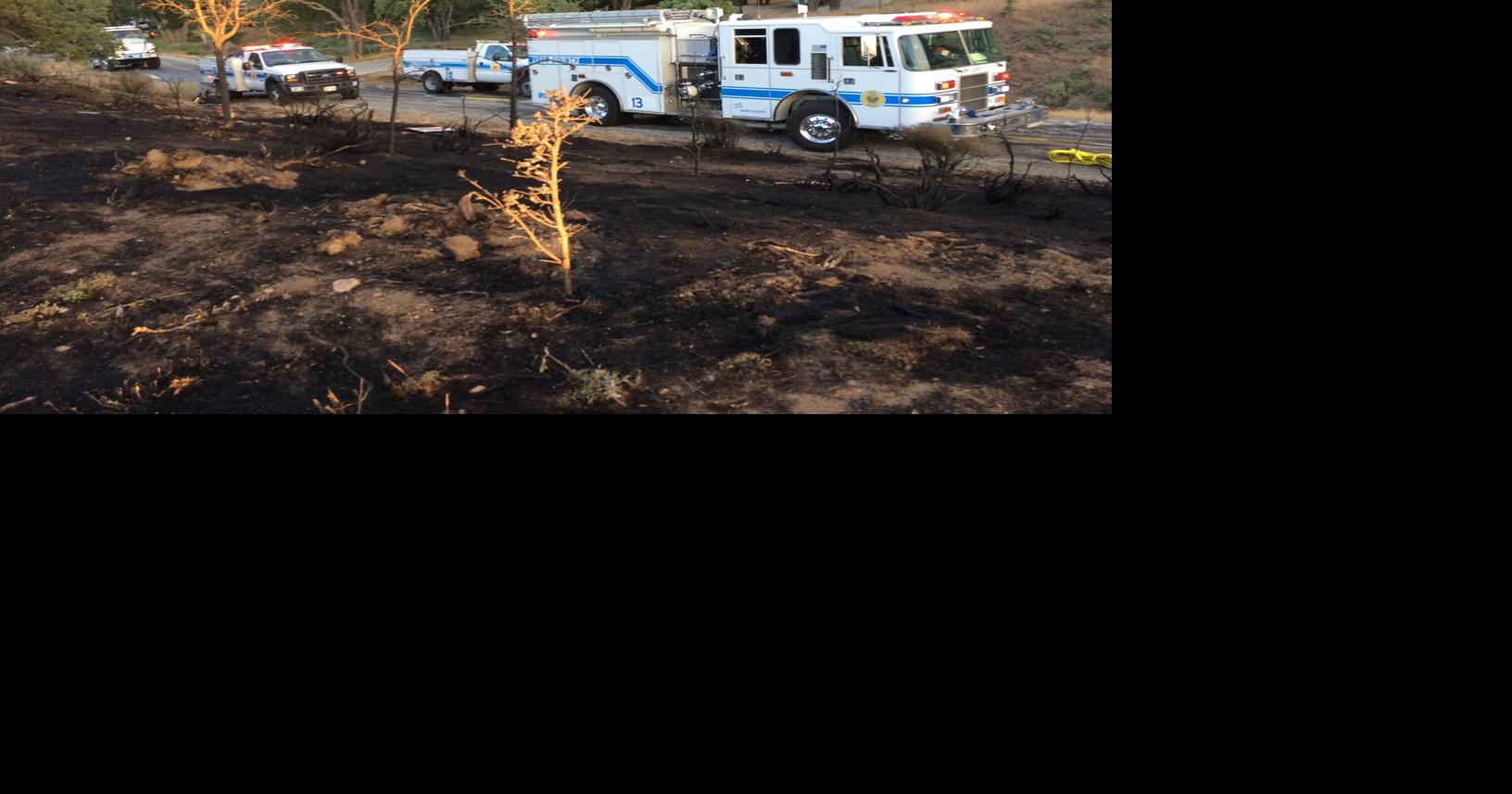 Kern County Fire Department puts out blaze near Tehachapi Friday ...