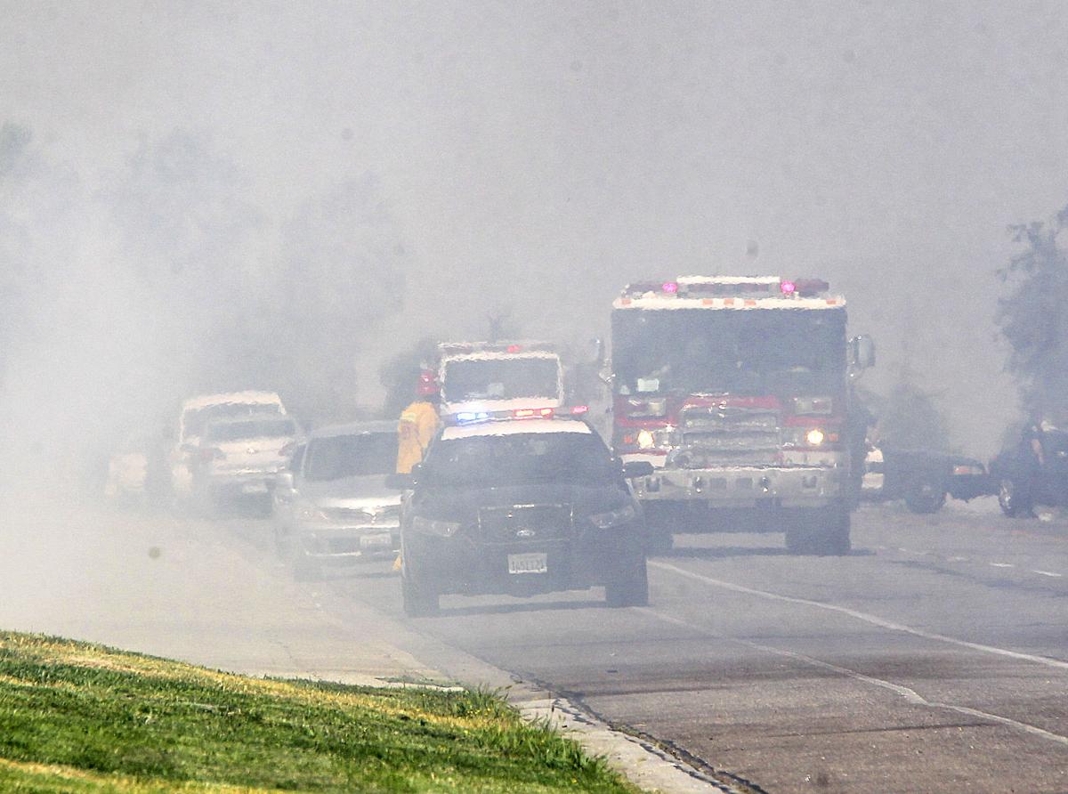 Five acres consumed by fire on Panorama Bluffs Wednesday afternoon ...