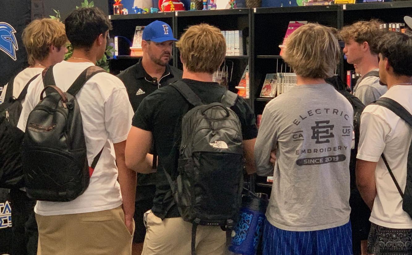 Frontier football coach Jim Arneson, players meet | | bakersfield.com