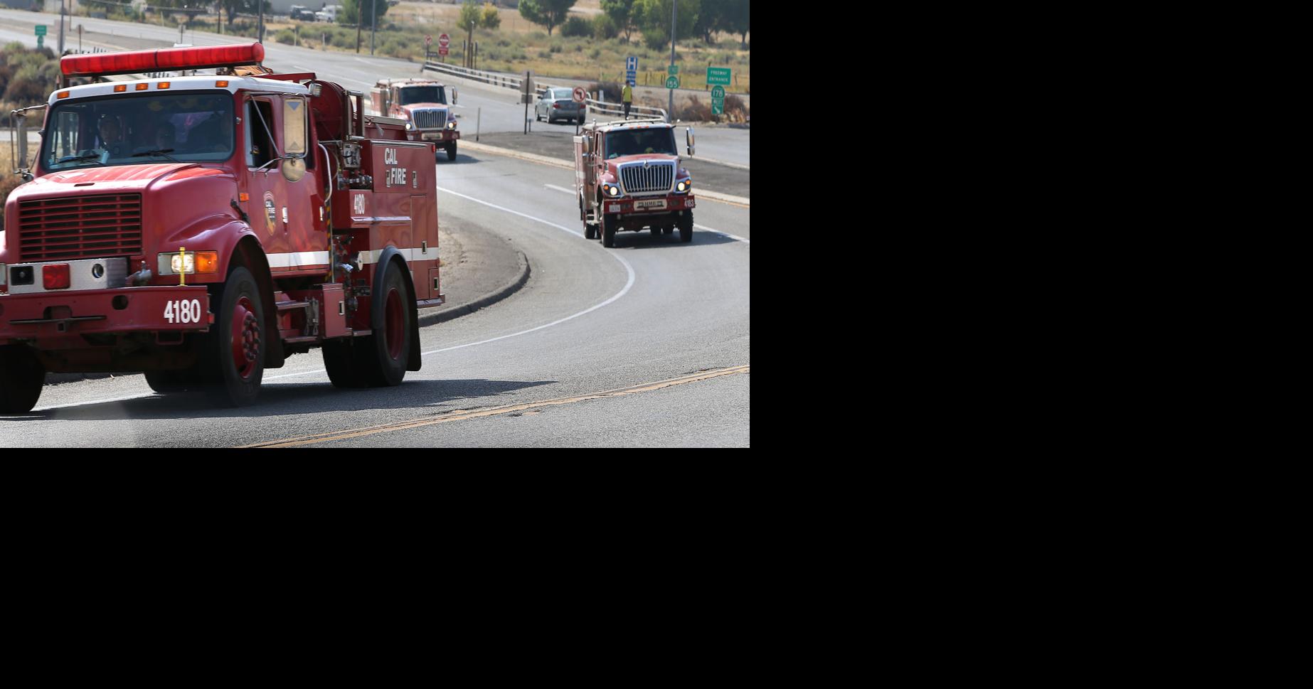 New fast-moving fire in Havilah as work continues on two other Kern ...