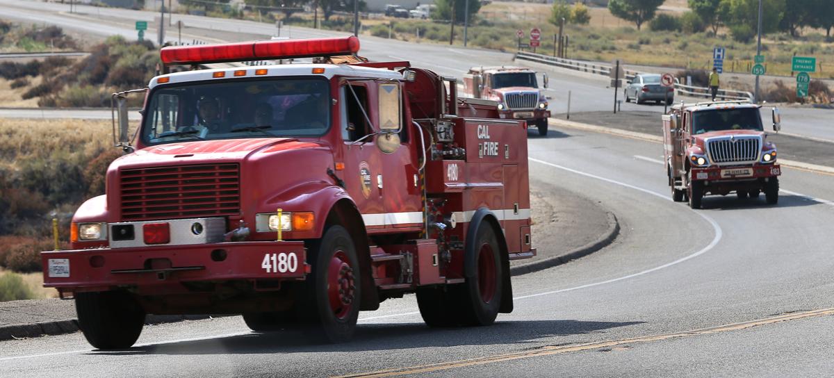 New fast-moving fire in Havilah as work continues on two other Kern ...
