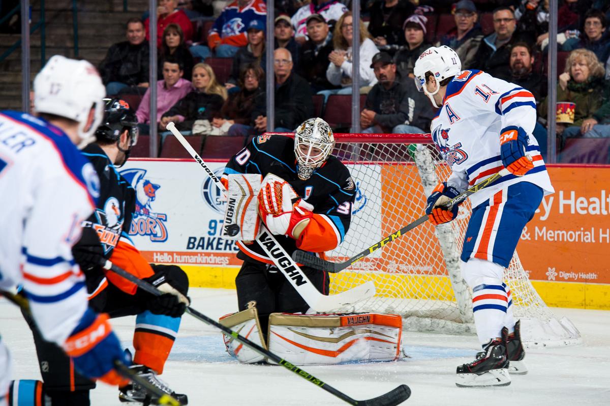 Scrivens stops 31 shots for first win as Condors blank San Diego 3-0 ...