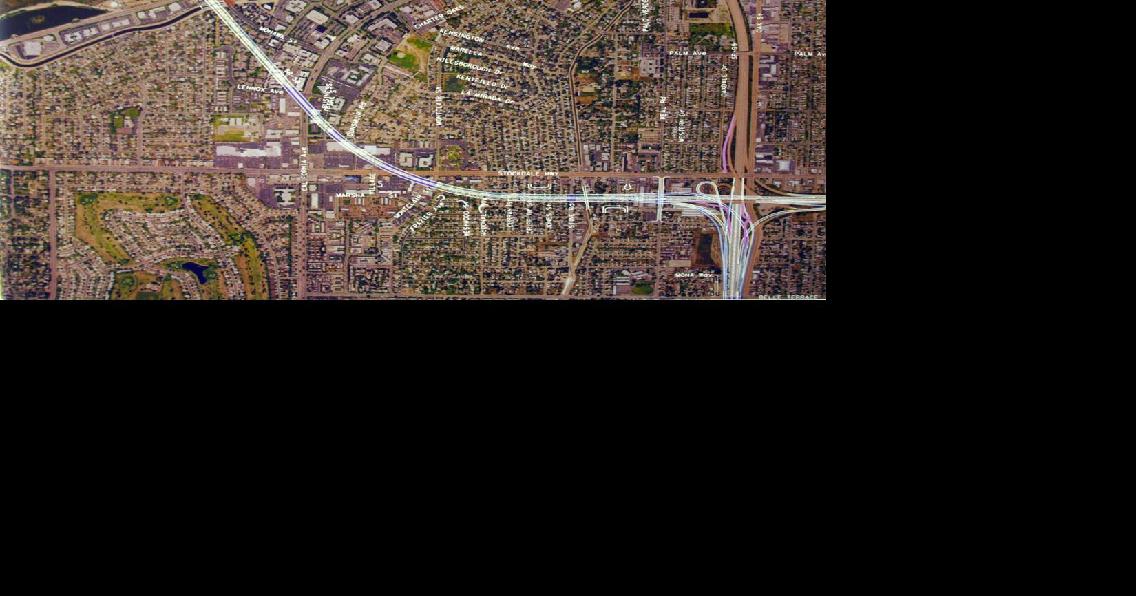 Future freeway route through Bakersfield gets update | Archives ...