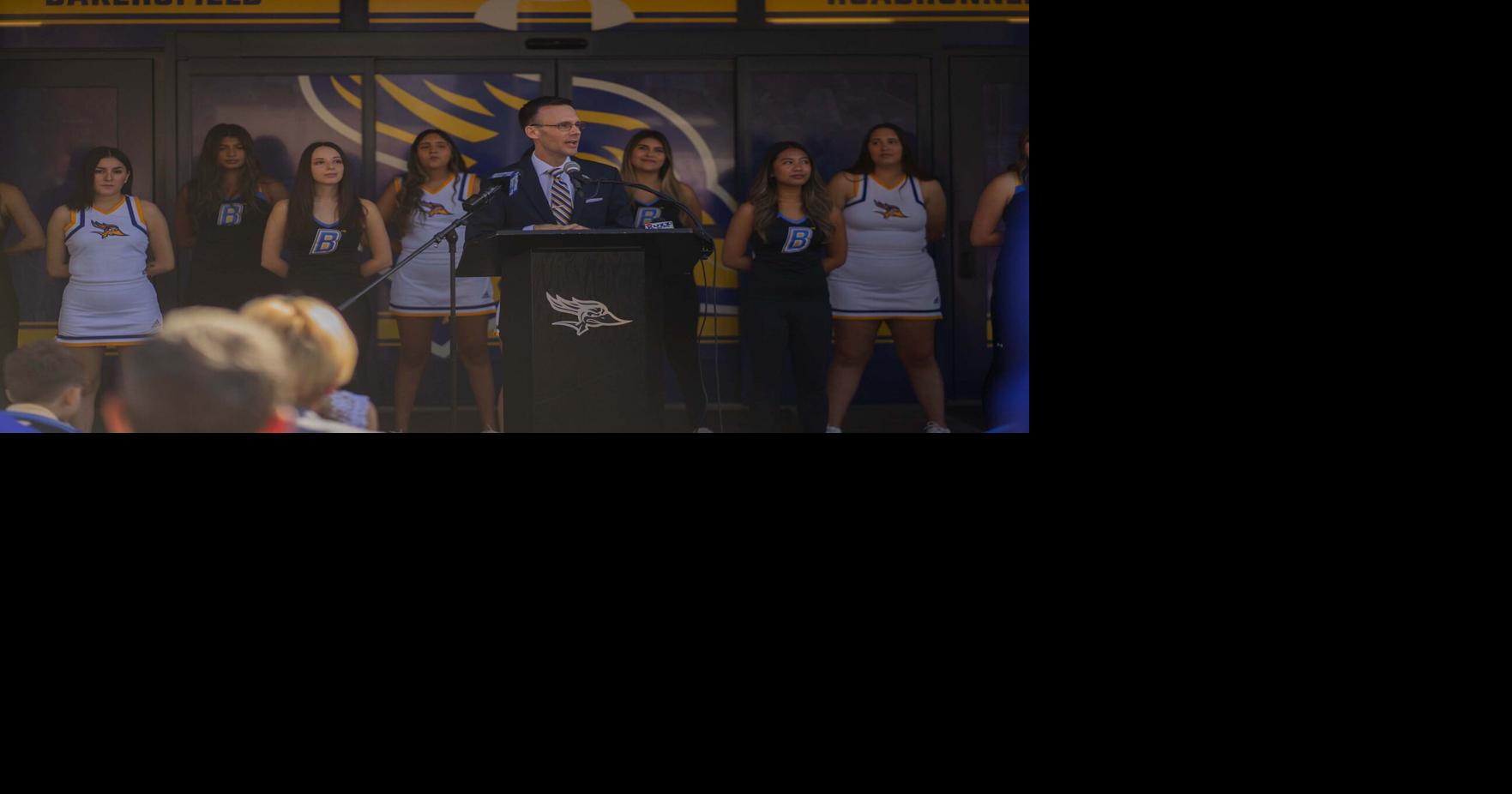 CSUB officially unveils new AD Conder at Friday press conference ...