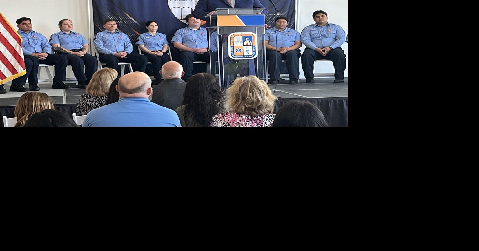 'The strength that it takes': Hall Ambulance EMT Academy celebrates ...