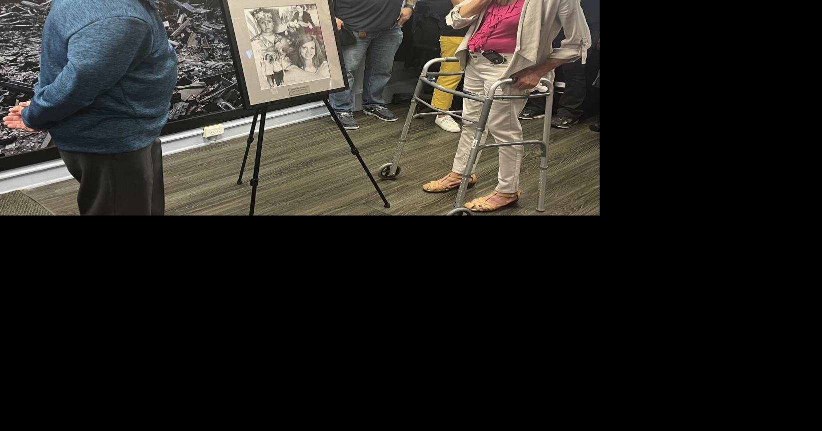 Portrait of 'Jackie' Kvasnicka now hangs in Hall of Honor at Warrior ...