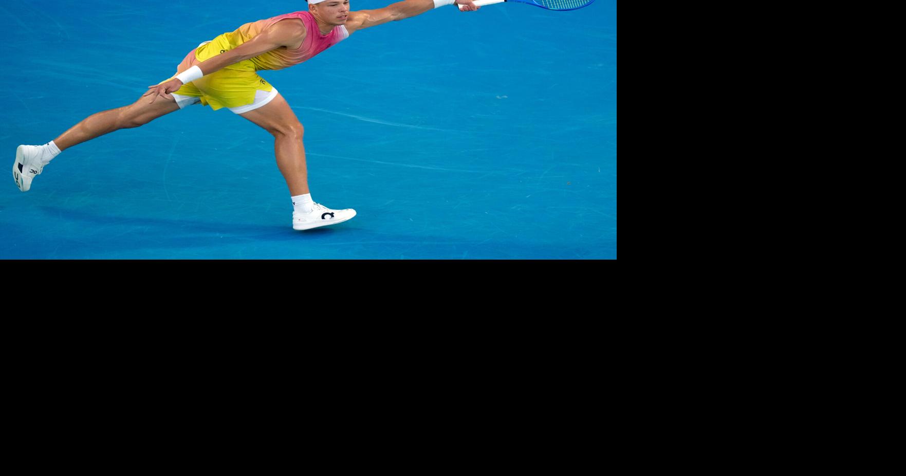 American Ben Shelton heads to the Australian Open after losing in the ...