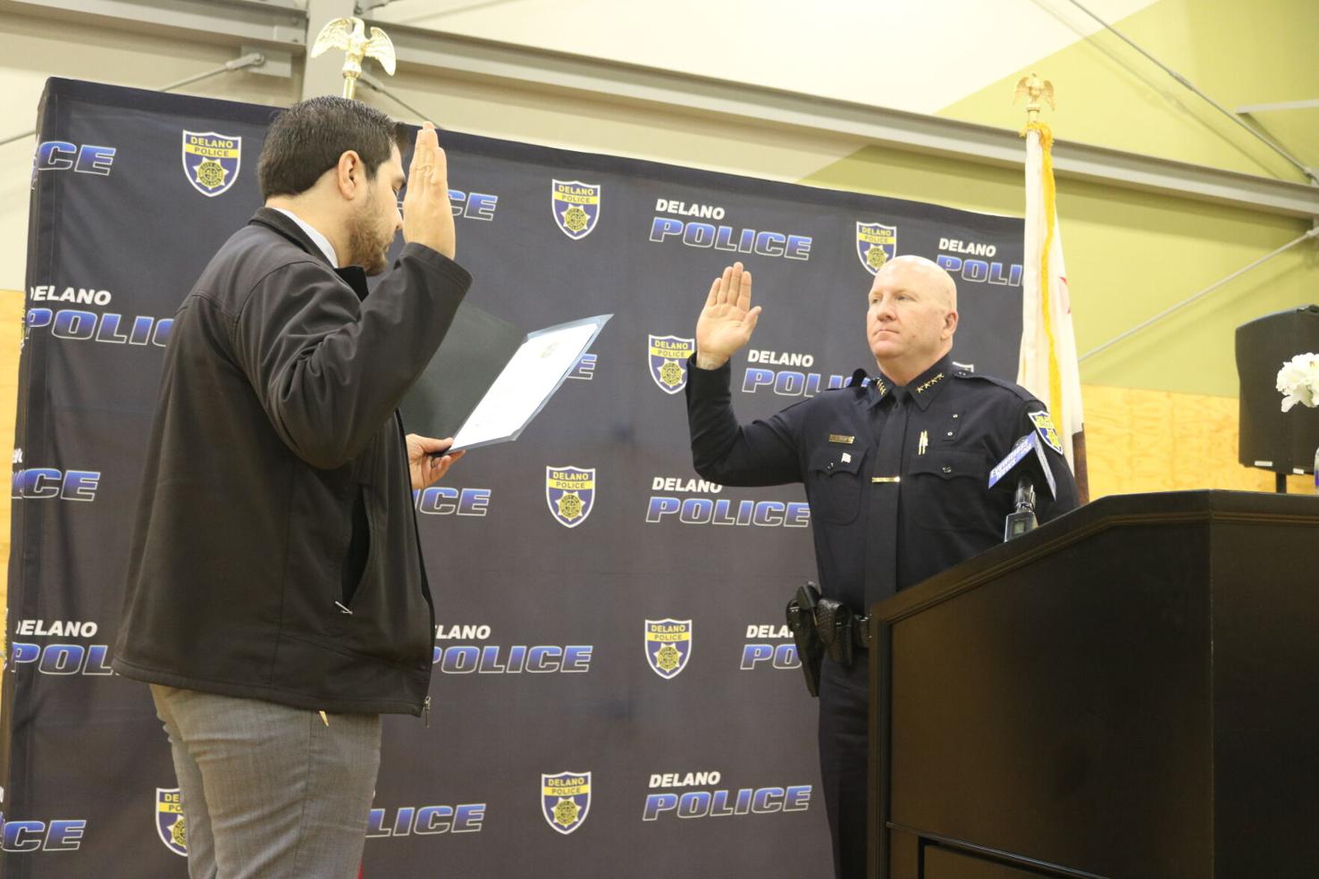 Tyson Davis sworn in as Delano's newest police chief | The Delano ...