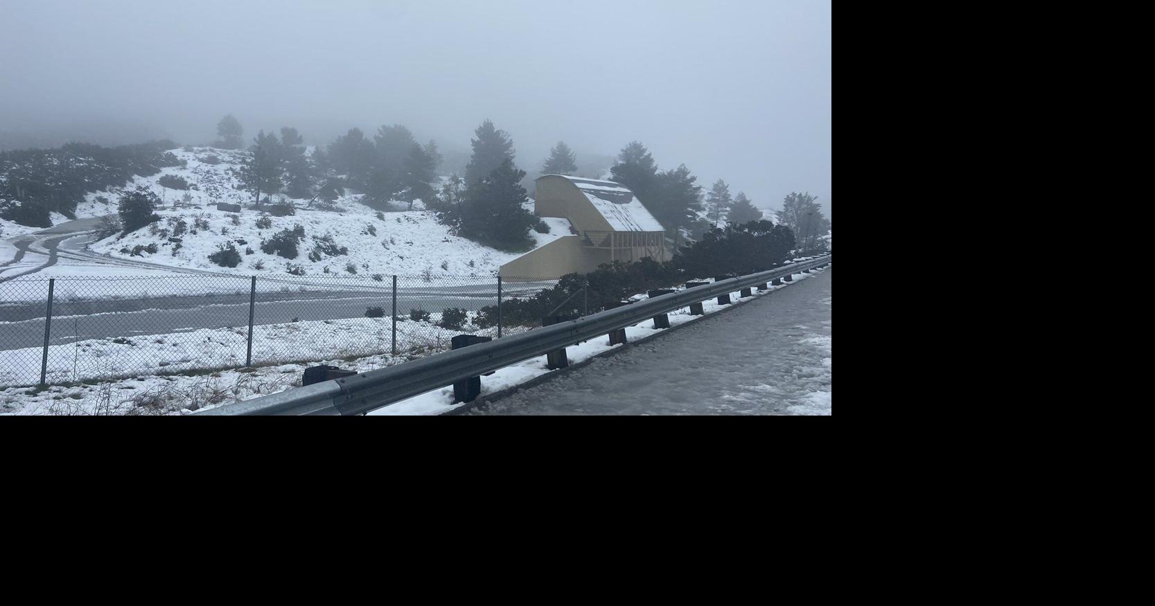 No blizzard so far, but motorists contend with road closures, cold ...