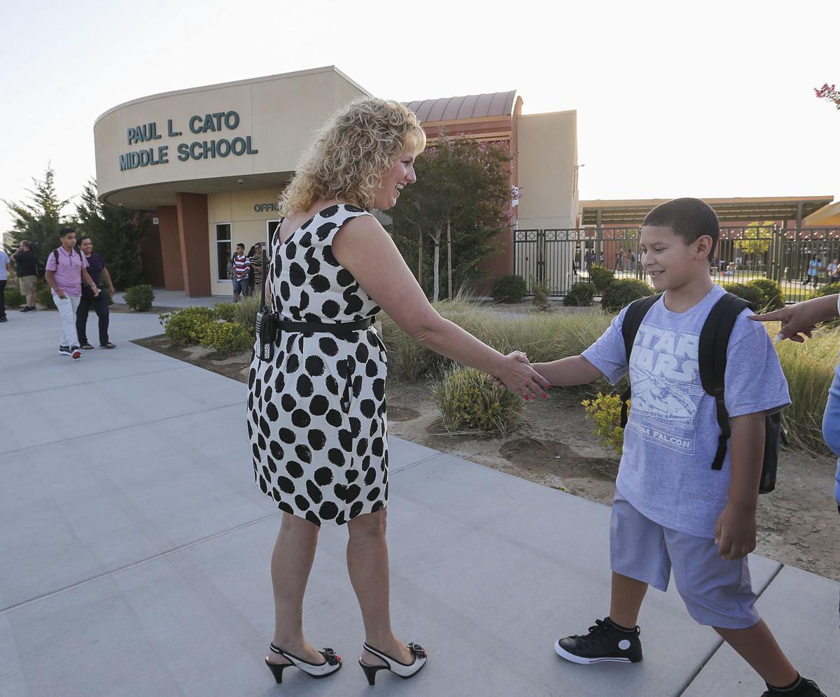 PHOTO GALLERY: First day of school for middle school students | Photo ...