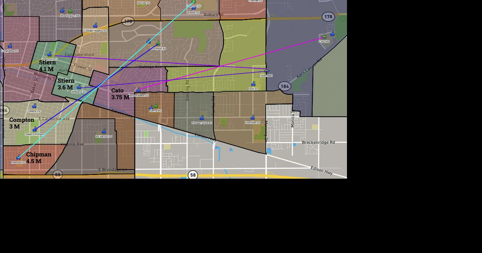 BCSD kicks off plan to redraw school boundaries | News | bakersfield.com