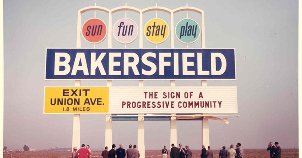 KERN TURNS 150: Ode to Bakersfield's 'Sun, Fun, Stay, Play' signs ...