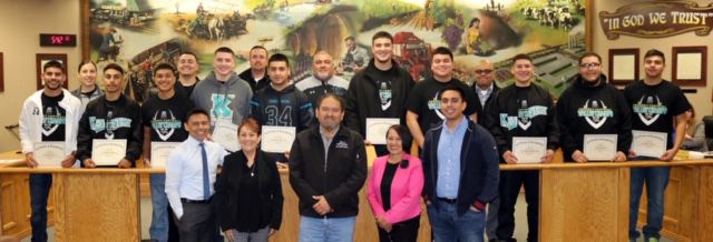 Delano City Council honors Kennedy High football team | The Delano ...