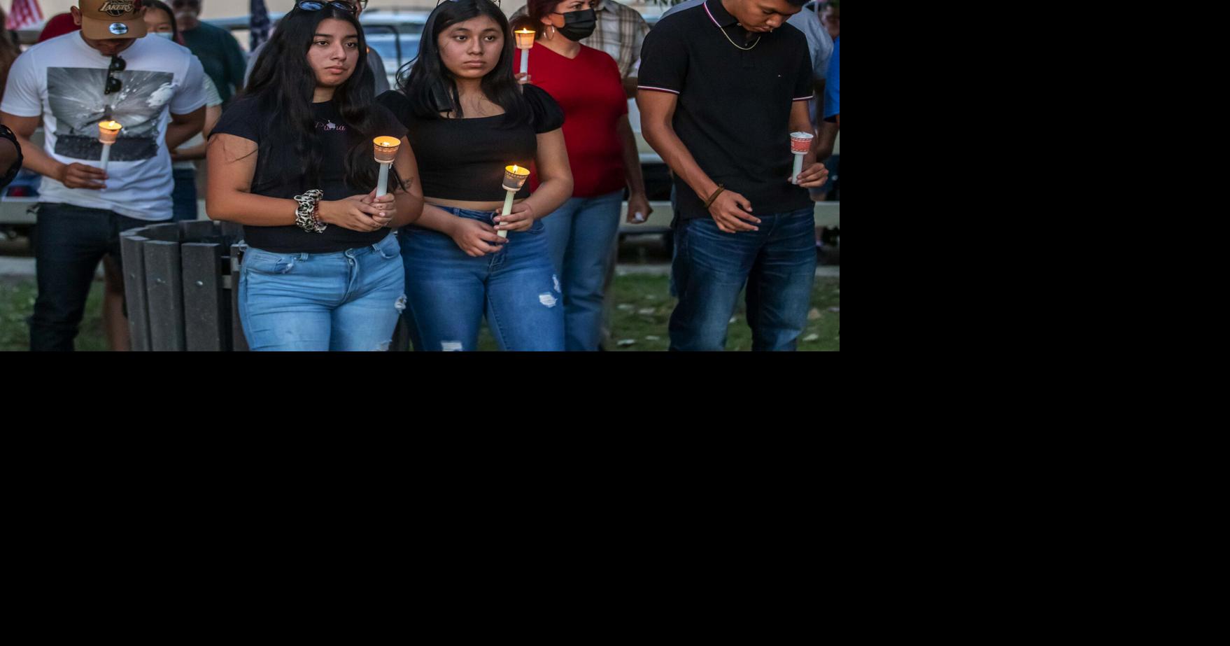 Wasco community holds vigil for victims of mass shooting | News ...