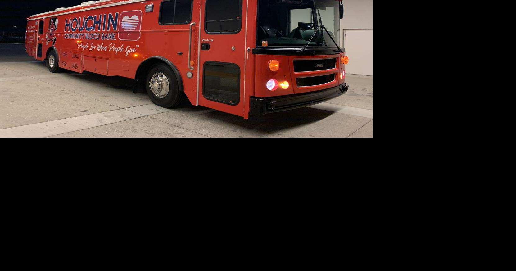 Houchin Community Blood Bank to unveil the 'Big Red Bus' | News ...