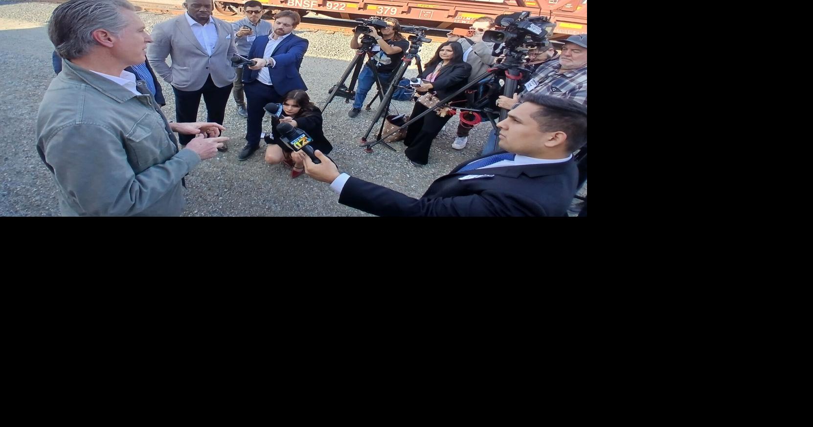 Newsom visits Kern touting progress on high-speed rail | | bakersfield.com