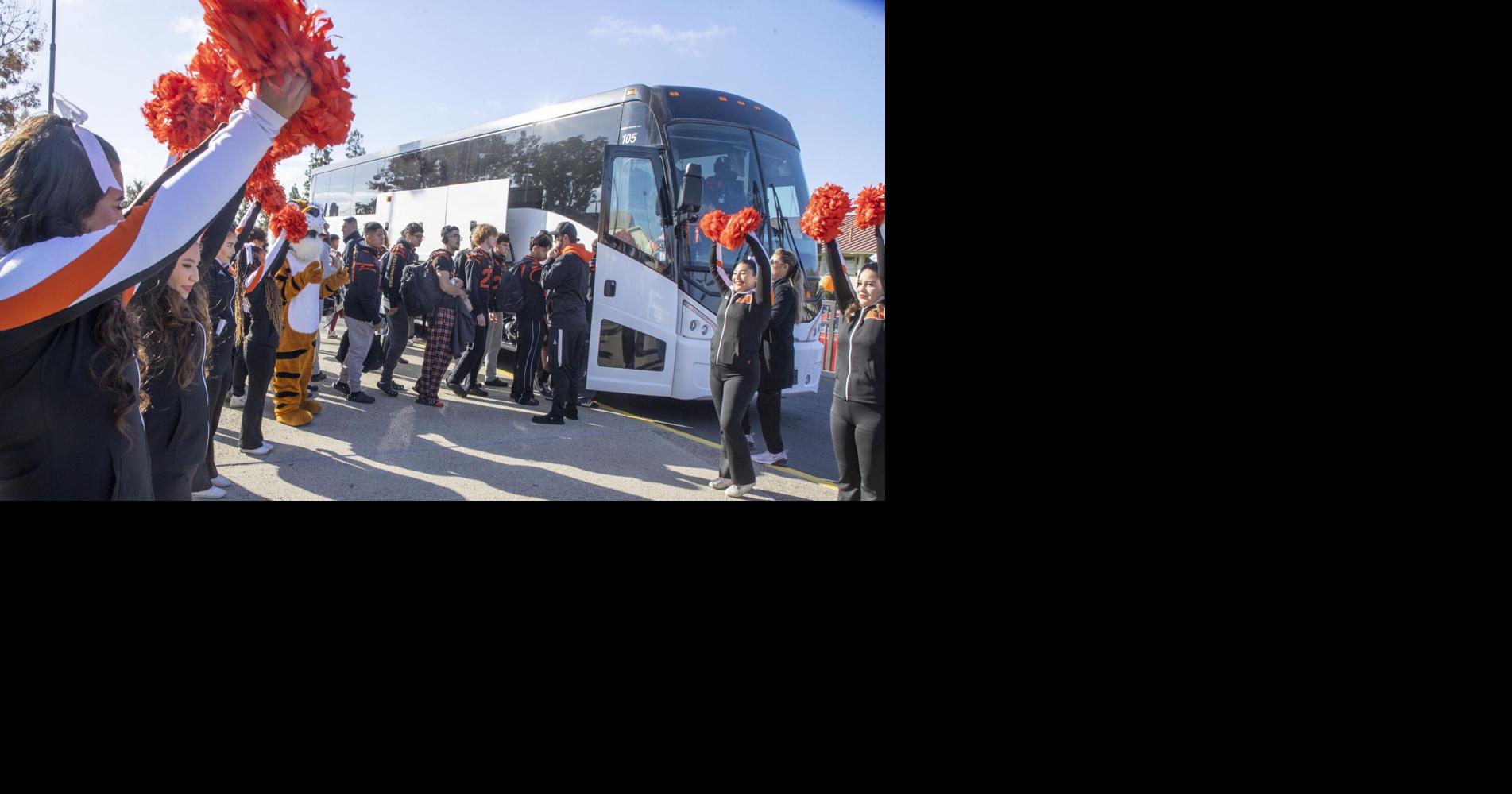 'Let's go Tigers, baby!': Wasco High holds farewell parade as football ...