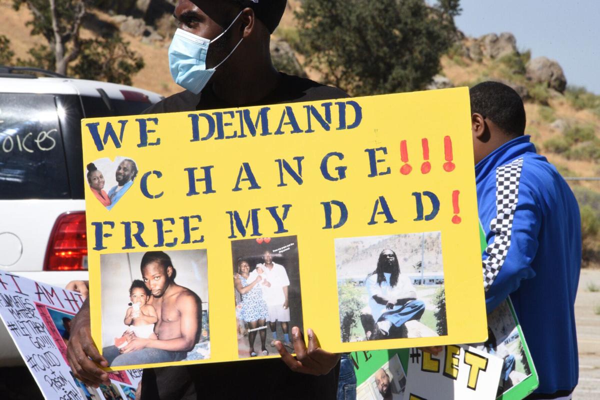 Families of inmates protest coronavirus conditions at Tehachapi prison ...