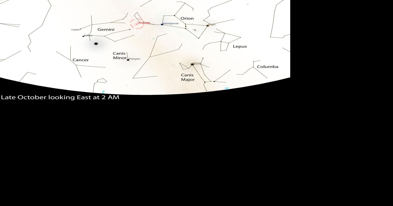 NICK STROBEL: Keep eyes on sky for Orionid meteor shower ...