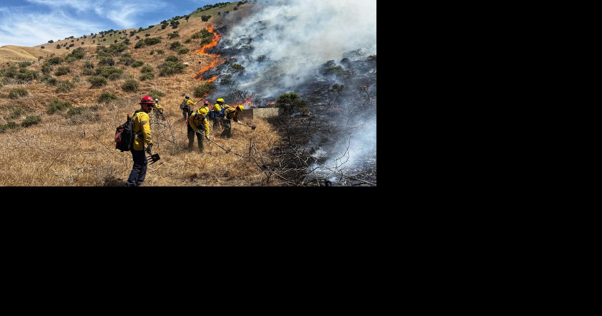 Grapevine fire briefly closes southbound Interstate 5 | News ...