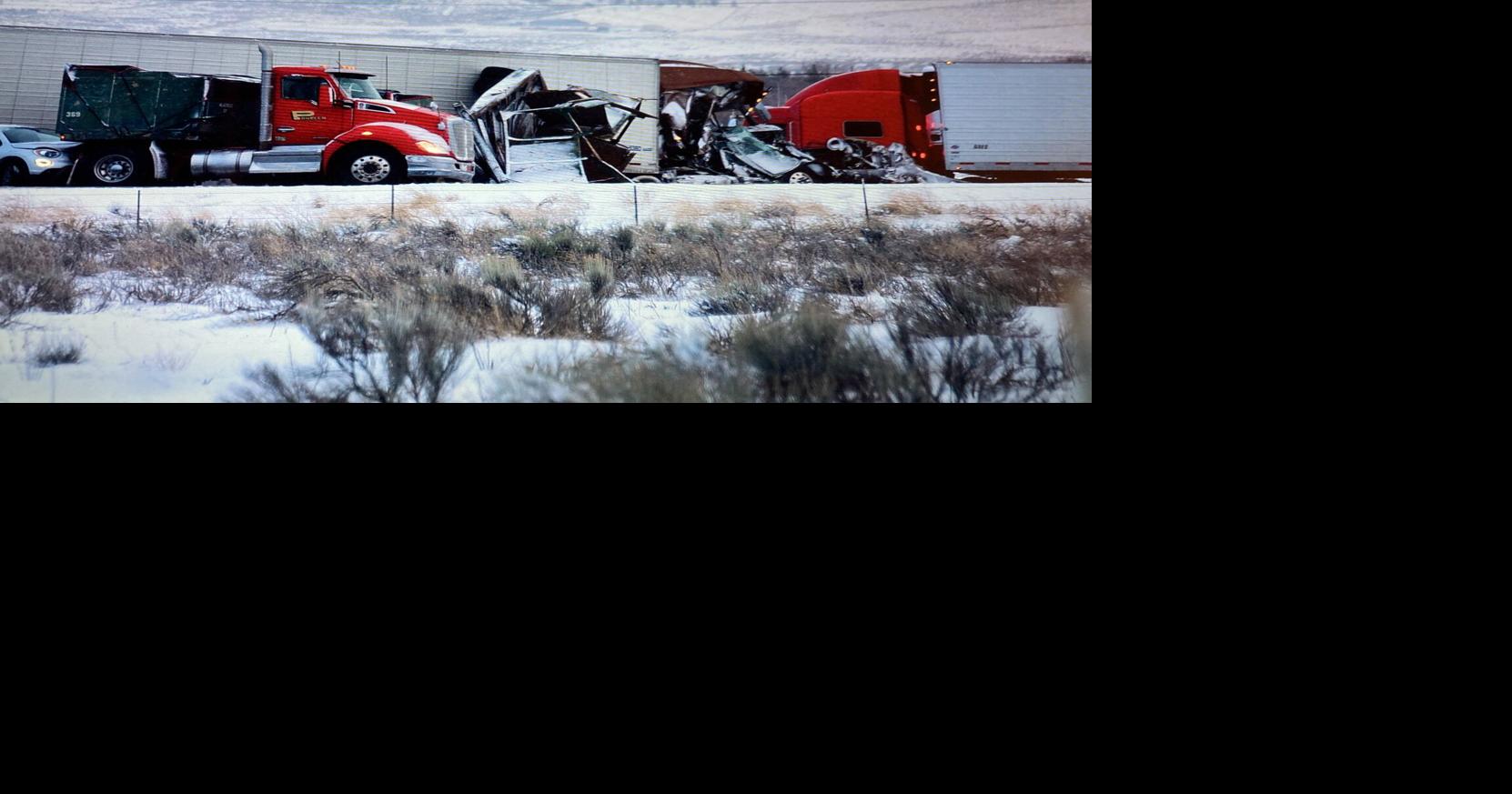 Mountain passes cut off highway travel south, east of Bakersfield ...