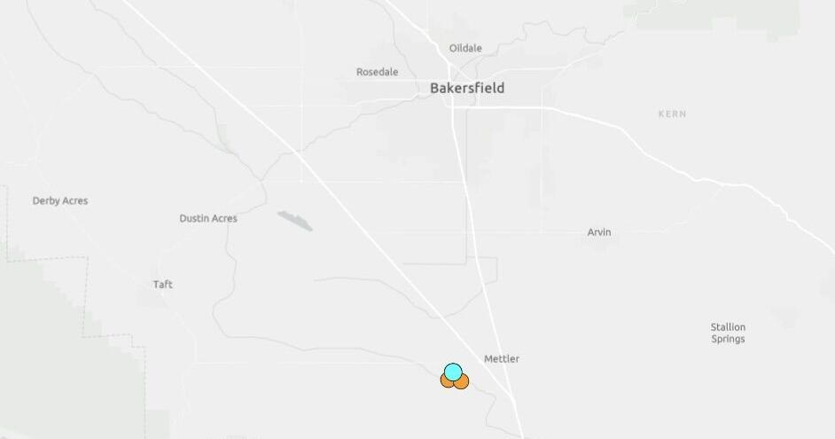 Magnitude 3.8 earthquake recorded near Mettler,grapevine | News ...
