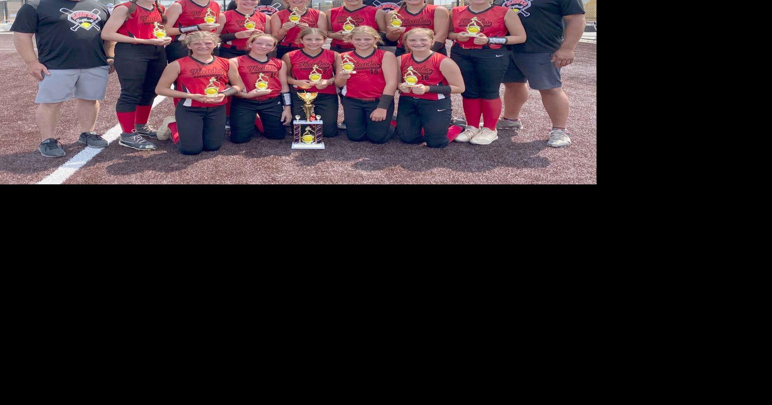 12U softball team finishes season with first place finish in DeForest ...