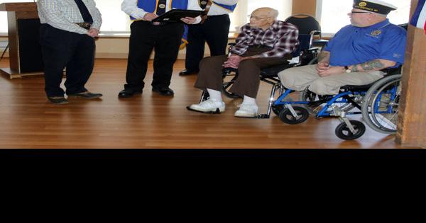 George Helgeson receives recognition for 70 years of Legion membership ...