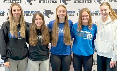 Hinzman selected to first team all-conference; Merth receives MBC Sprit ...