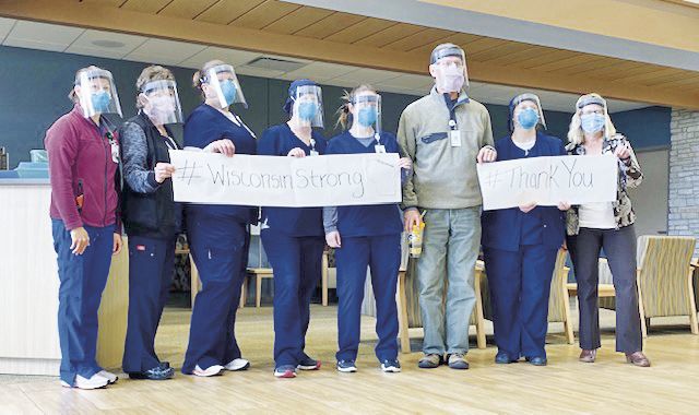 OEM makes face masks for Western Wisconsin Health | News | baldwin ...