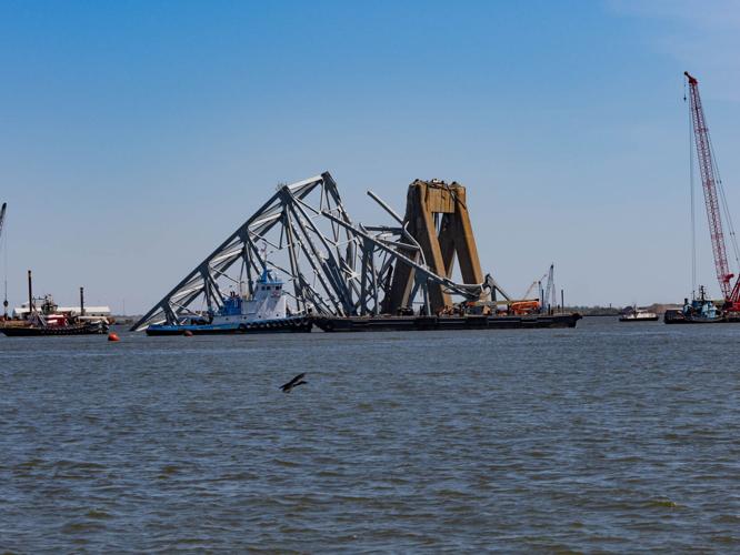 Scenes from the Francis Scott Key Bridge collapse site | | bayjournal.com