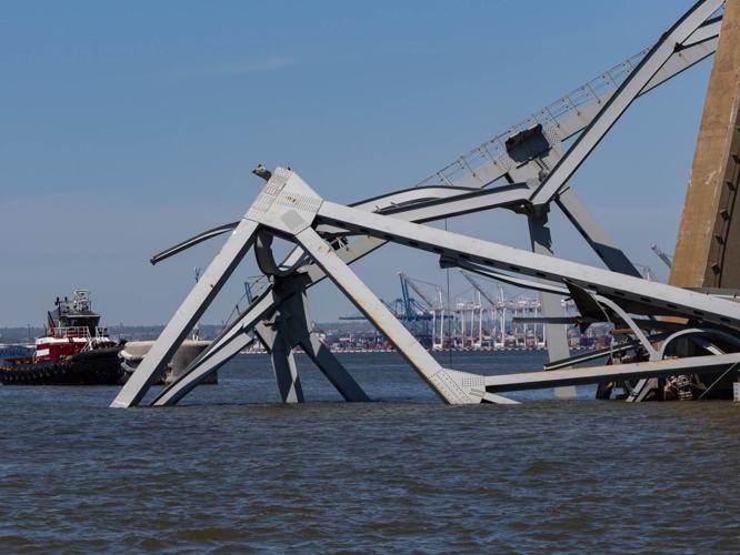 Scenes from the Francis Scott Key Bridge collapse site | | bayjournal.com
