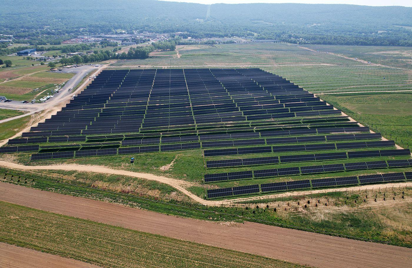Largest solar array in Pennsylvania begins producing power | Energy ...