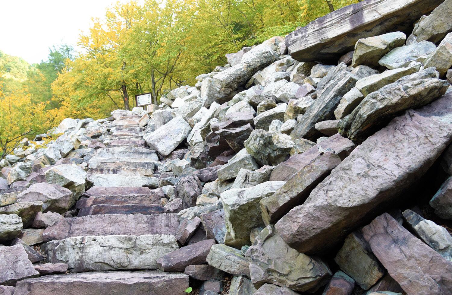 Relive history the hard way: Pennsylvania's Thousand Steps trail ...