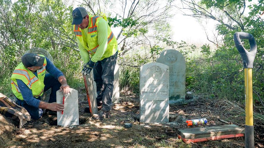 After 60 years, gravestones return to a reborn island | People ...