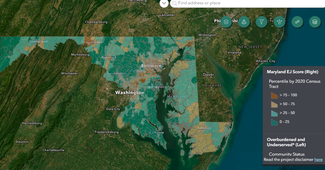 Maryland downplays race, ethnicity in its environmental justice scoring ...