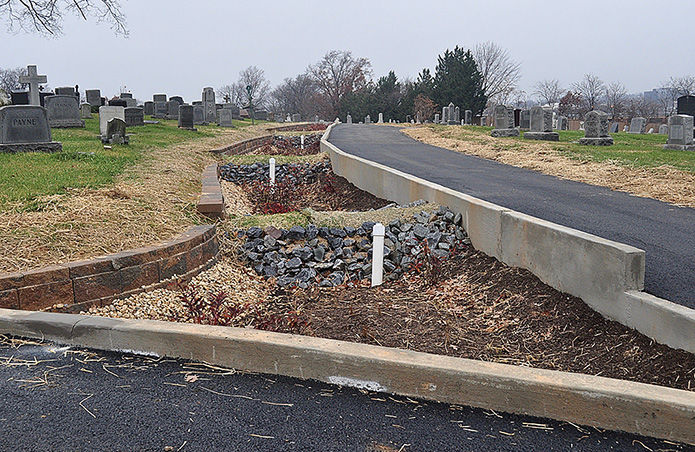 Historic DC cemetery digs up pavement to curb stormwater pollution ...