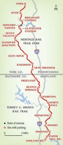 Torrey C. Brown & York Heritage Rail Trail | Travel | bayjournal.com