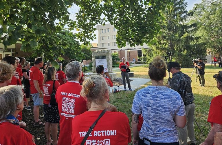 Residents rally against gas plant in Chesterfield, VA | Energy ...