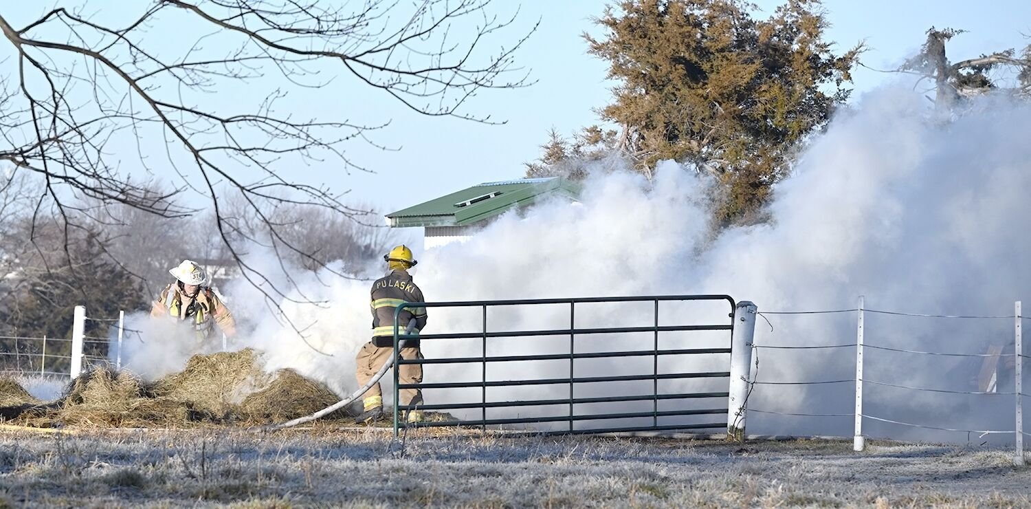 Hay fire extinguished | News | bdemo.com
