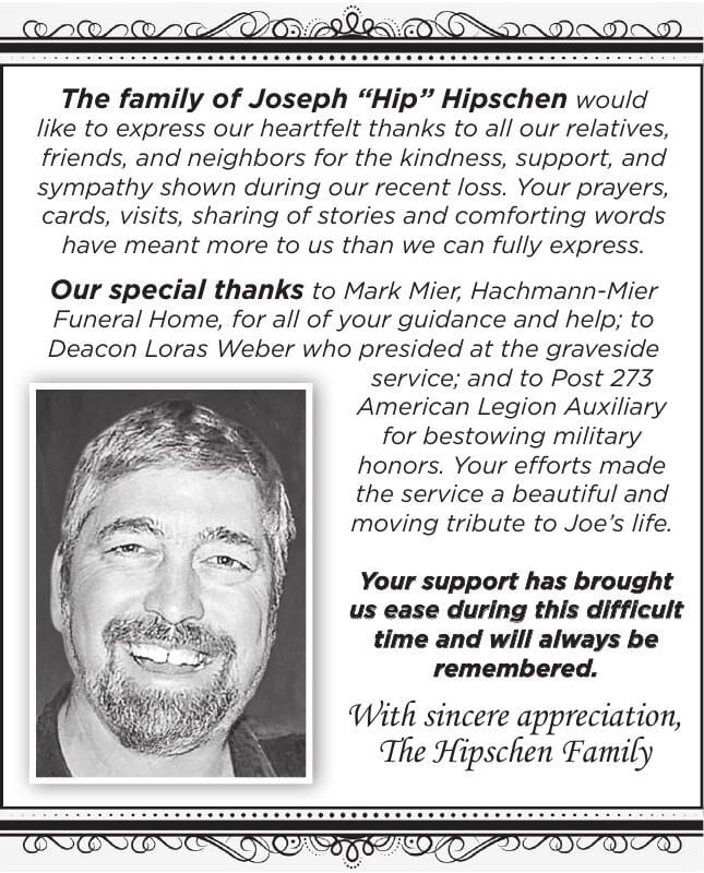 Joe "Hip" Hipschen | Community | bellevueheraldleader.com