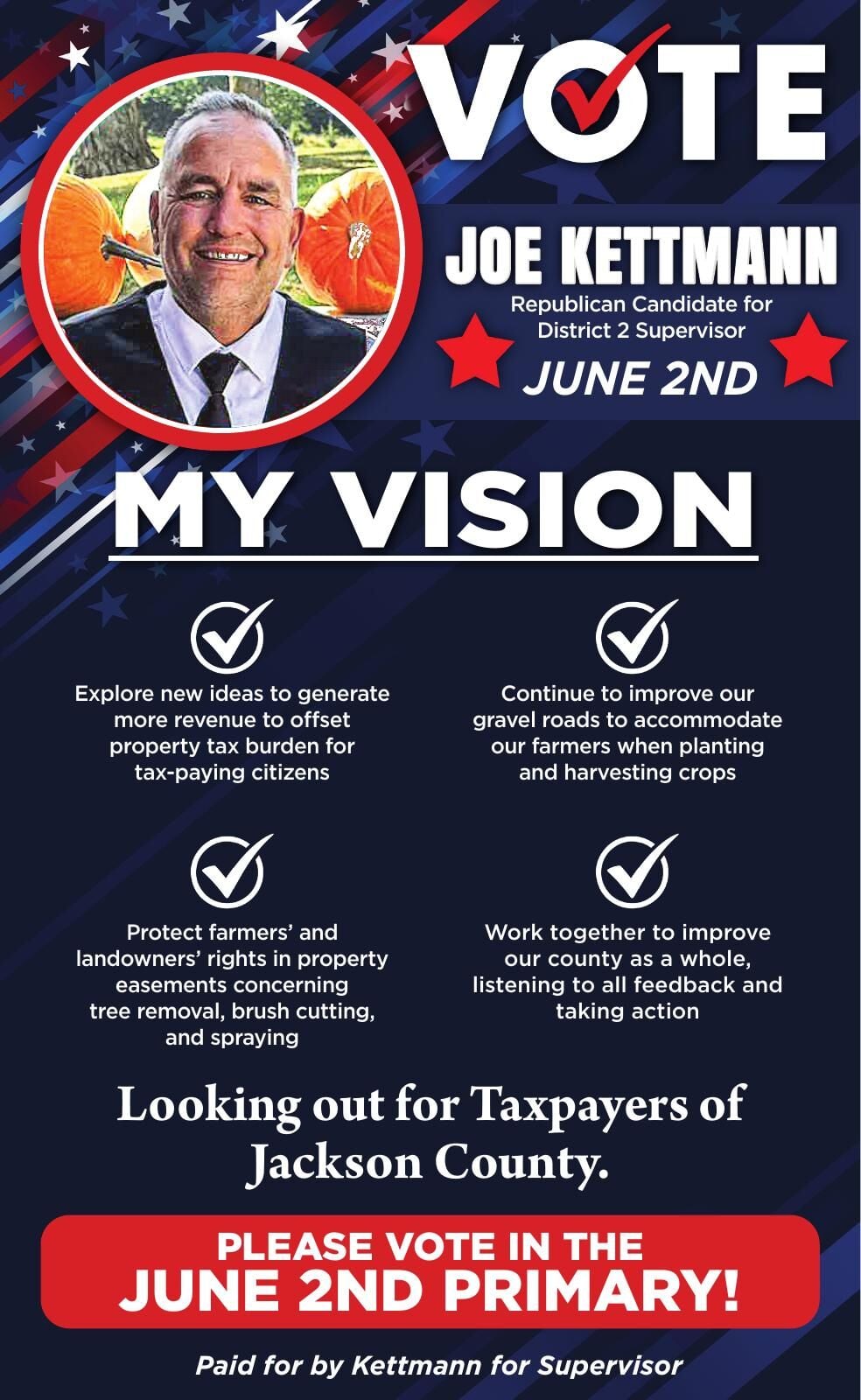 Joe Kettman for Supervisor | Political News & Opinions ...