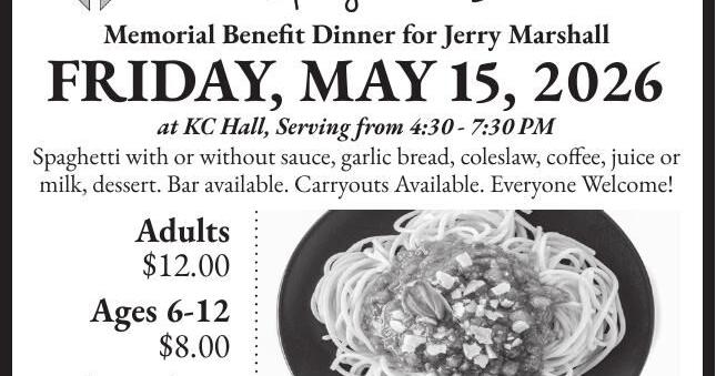 Knights of Columbus Spaghetti Dinner | Memorials | bellevueheraldleader.com