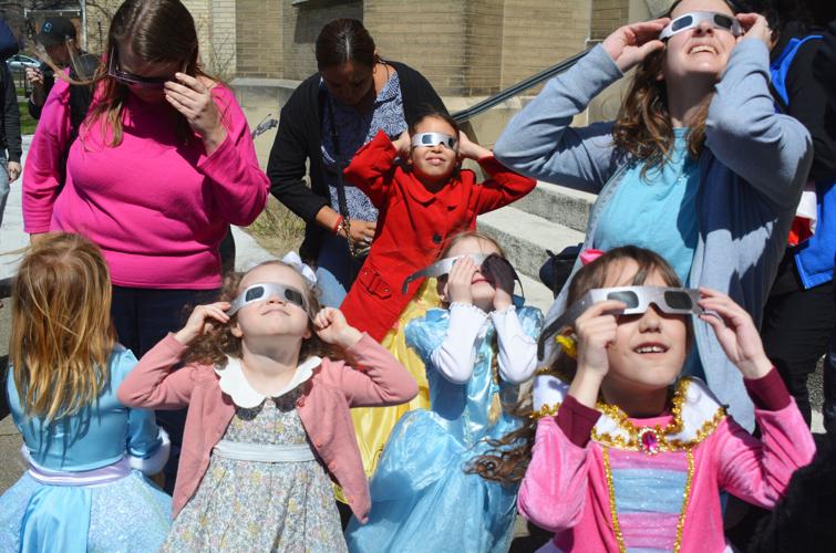 Our Lady of the Assumption students view eclipse in Beloit | Local News ...