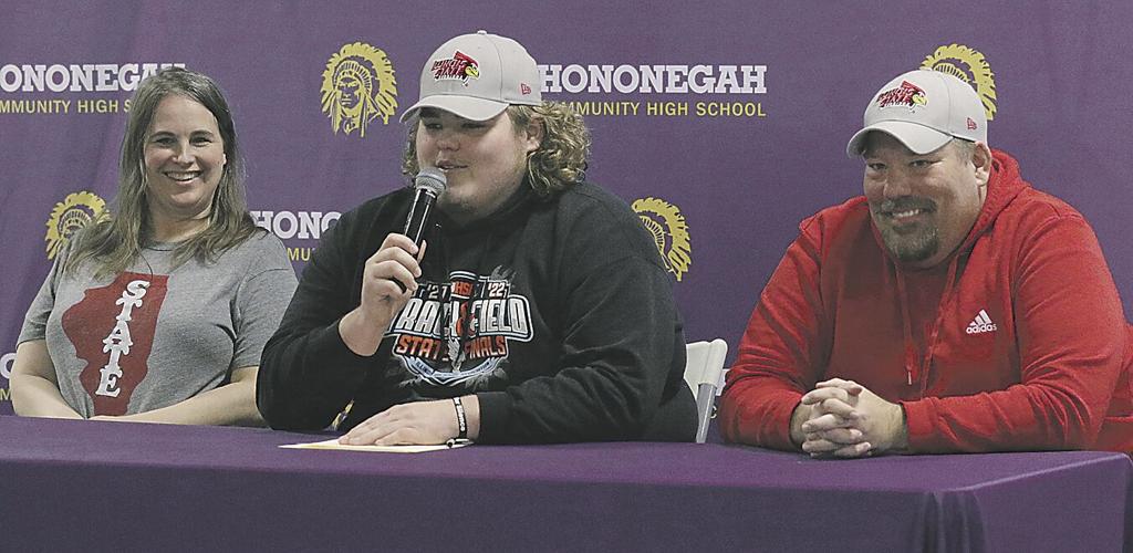 Hononegah senior Jacob Klink to throw shot and discus for Illinois ...
